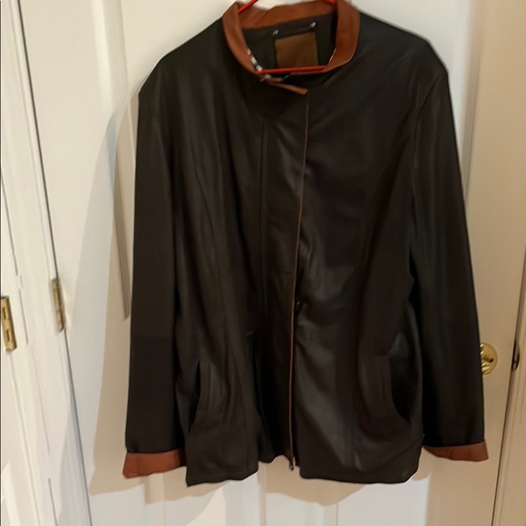 wild & c | Jackets & Coats | Mens Black And Brown Jacket | Poshmark